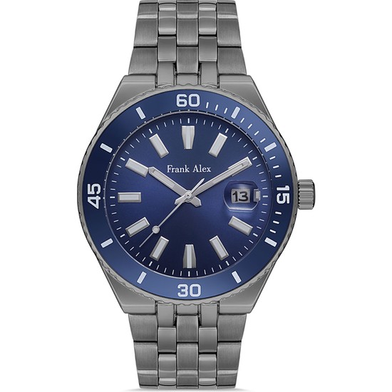 Frank Alex Erkek Çelik Kasa Spor Kol Saati Çelik Kordon Su Fiyatı