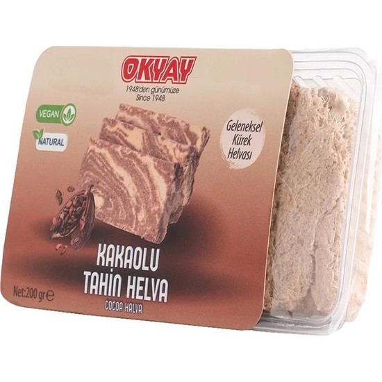 Okyay x 4 Adet 200 Gr. Kakaolu Paket Helva Fiyatı