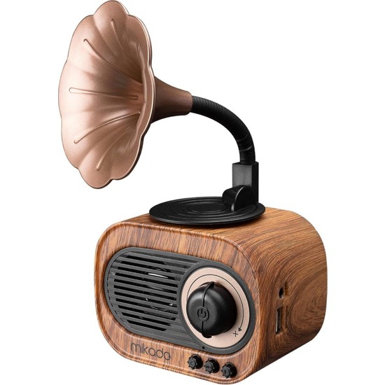 MN-S19 Ahşap Klasik Retro Gramofon Bluetooth Müzik Kutusu Fiyatı
