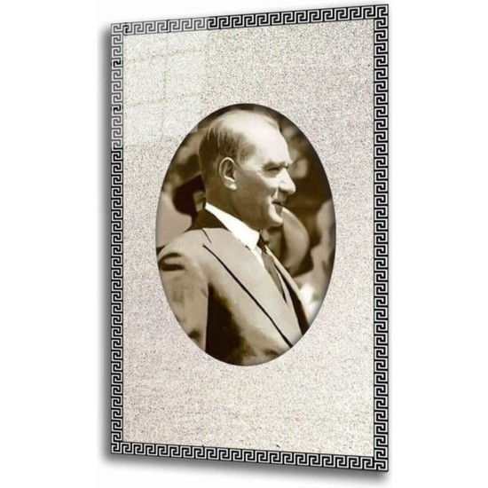 Esda Es SERI10 Bej Dayanıklı Temperli Cam Atatürk Tablo 4 Fiyatı