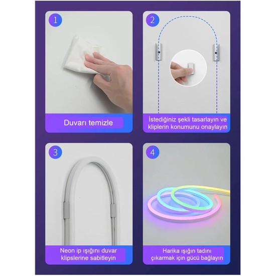 Cata Neon LED 5mt. (Turuncu) LED Zincir Bandı Hortum Esnek Fiyatı