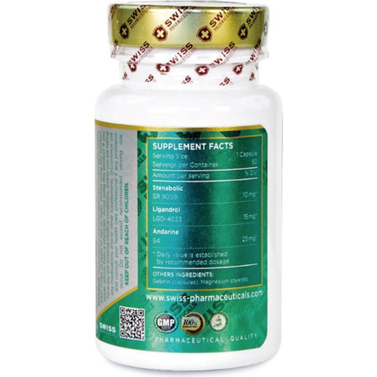 Swiss Pharma Swiss Pharmaceuticals Clenodrol 3 Esterli ( Sr 9009 ...