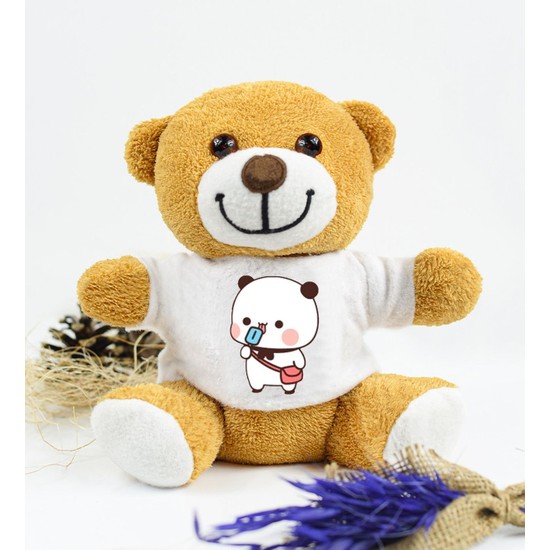 Princess Bubu Dudu Tişörtlü Sevimli Peluş Ayı 25 Cm Fiyatı