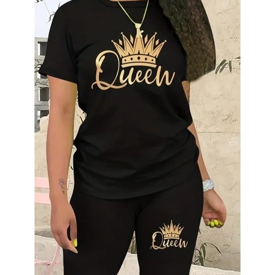 Gravity Trend Gravitytrend Kadın Kısa Kollu Queen Baskı Fiyatı