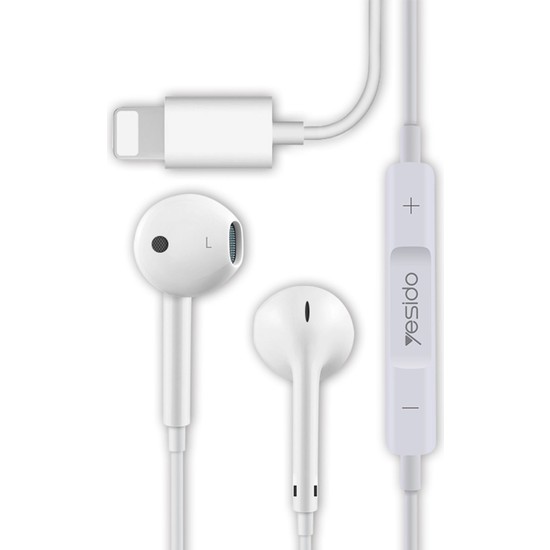 Yesido YH28 Lightning Bluetooth Kablolu Kulaklık - Beyaz Fiyatı