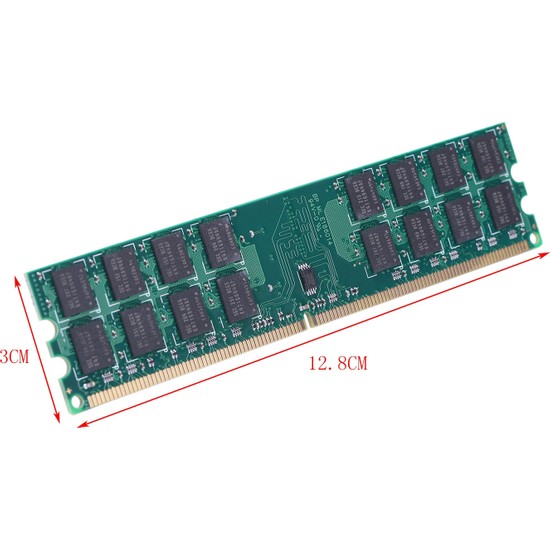 Silhouette Ddr2 4 GB Bellek Ram 1.5 V 800 Mhz PC2-6400 240 Pin Masaüstü ...
