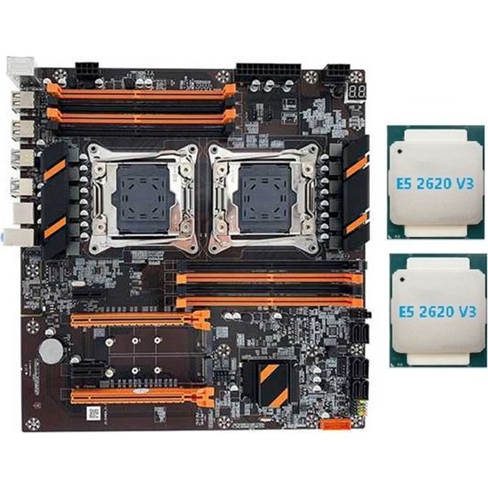 Silhouette X99 Çift Cpu Anakart Desteği Ddr4 Ecc Bellek Desteği 2xe5 ...