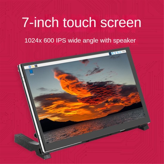 Silhouette 7 Inç Dokunmatik Ekran 1024X600 Hd LCD Kapasitif Fiyatı