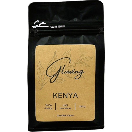 Glowing Kenya Hafif Kavrulmuş Çekirdek Kahve (Öğütülmemiş) Fiyatı