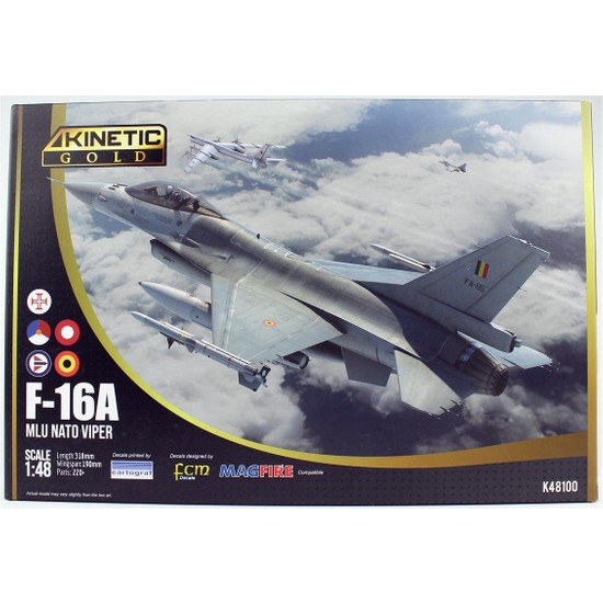 Kinetic K48100 1/48 F-16A (Mlu Nato Viper) Savaş Uçağı, Fiyatı