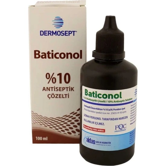 Dermosept (Batikon) Baticonol Çözelti 100 Ml Fiyatı