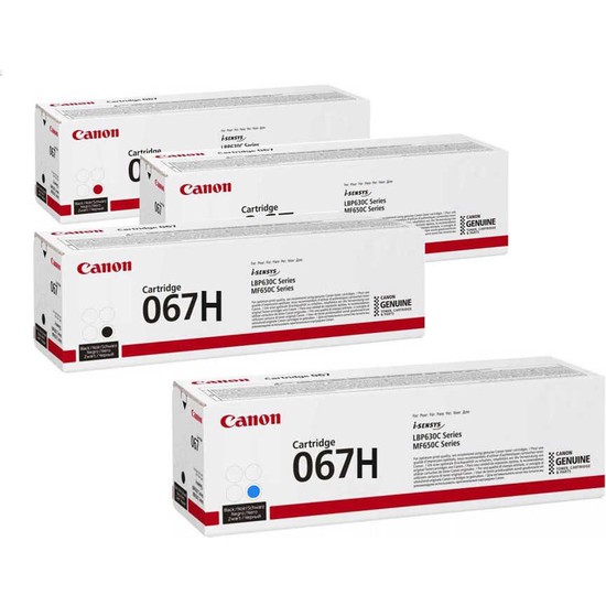 Canon CRG-067H Orjinal 4 Renk Cmyk Toner Seti Takımı Fiyatı