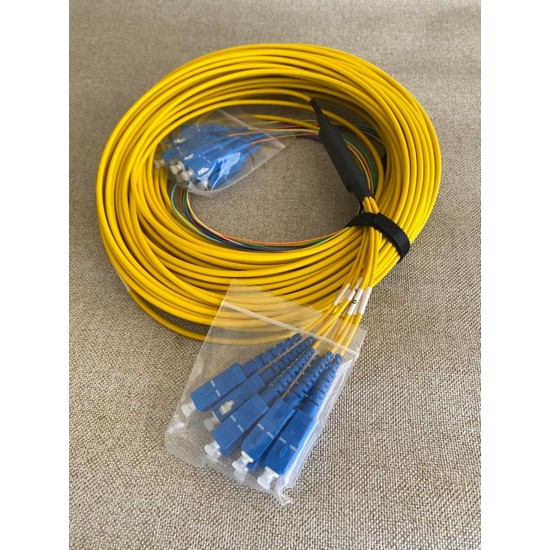 Mpo/apc - Sc/upc Sm G657.A1 Fiber Optik Kablo 30METRE A2 Fiyatı