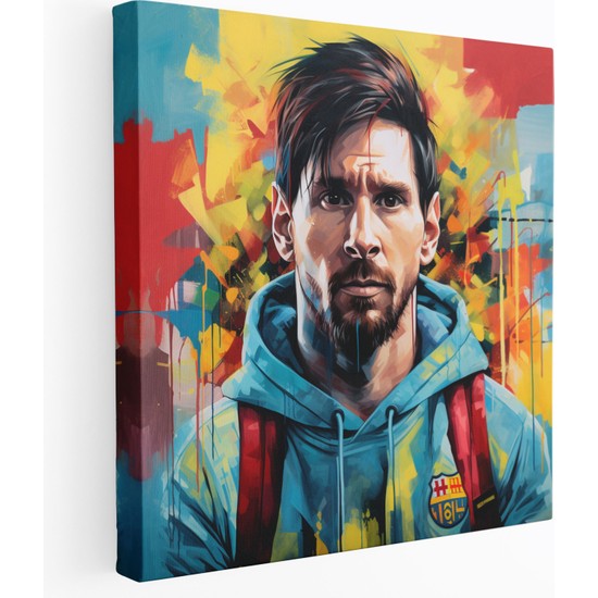 Painted Anarchy Lionel Messi Graffiti Duvar Dekorasyonu - Fiyatı