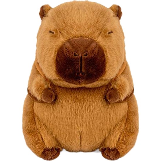 Burake Capybara Doldurulmuş Oyuncak Çantalı Şkinler Aile Fiyatı