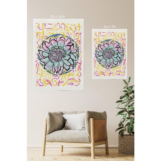 DuoArt Çiçek-Floral/scribble Graffiti Art Fiyatı