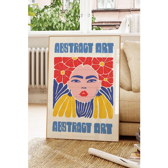 DuoArt Florist Kadın/abstract Art/soyut/çerçevesiz/büyük Boy Fiyatı