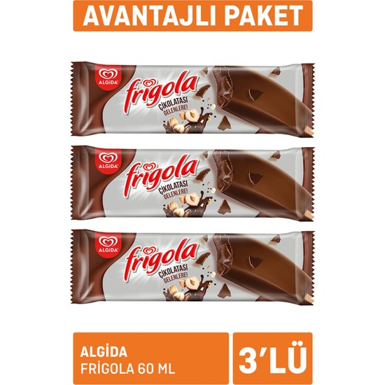Algida Frigola 60 ml x 3 Fiyatı, Taksit Seçenekleri ile Satın Al