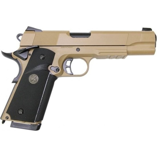 Kjw 1911 Meu Gbb Full Metal Airsoft Tabanca Tan (KP07-TAN) Fiyatı