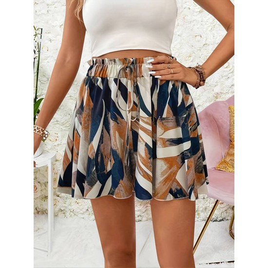 İnci Trend Kadın Beli Lastikli Bol Paça Mini Sandy Short Fiyatı