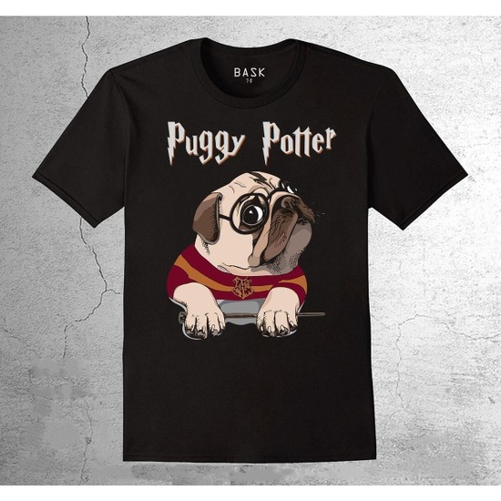BUMETA Puggy Potter Harry Potter Dog Köpek Pug Rıfkı Tişört Fiyatı