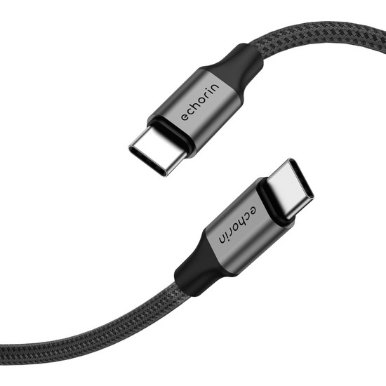 USB C'den USB C'ye 60W, 3A, 2 M, Pd 2.0, Çift Kat Örgülü Fiyatı