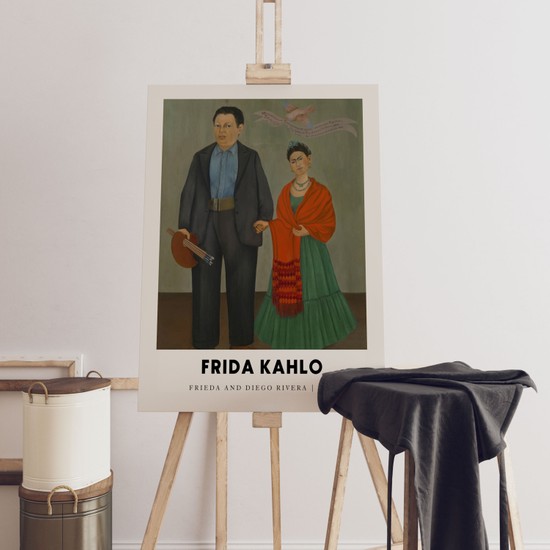 Frida Kahlo Duvar Dekor Kanvas Tablo Modern Sanatsal Tablo Fiyatı