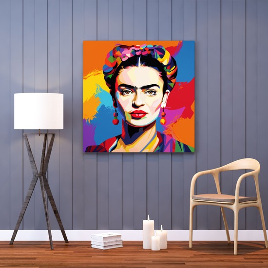 Painted Anarchy Frida Kahlo Kanvas Tablo - Frida Kahlo, Fiyatı