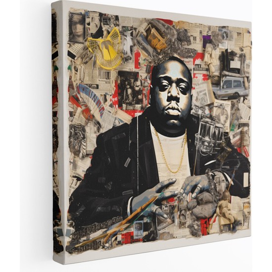Painted Anarchy Notorious Big Kanvas Duvar Dekorasyonu - Notorious Big ...