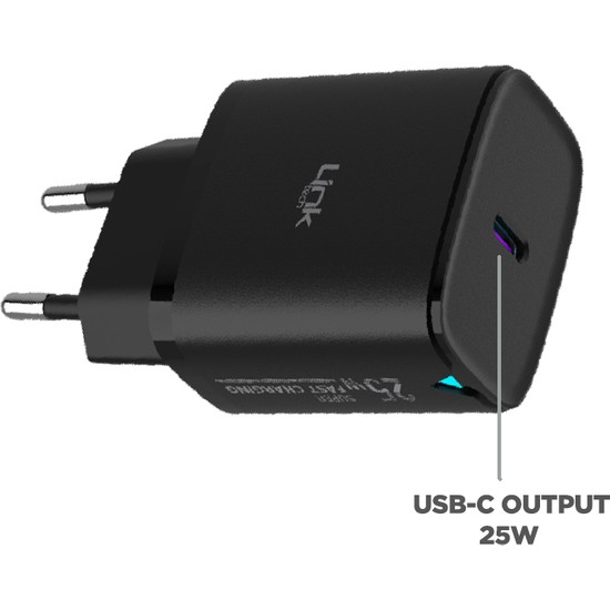 LinkTech C311 25W Pd Type-C To Type-C Kablolu Şarj Aleti Set Fiyatı