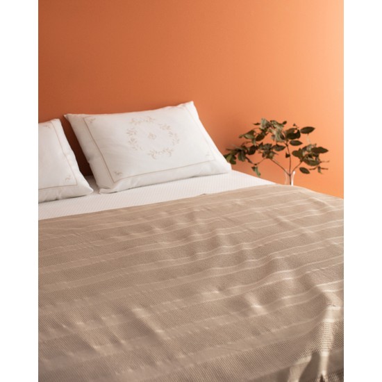 Madame Coco Mathilda Tek Kişilik Pamuk Karde Düz Pike Fiyatı