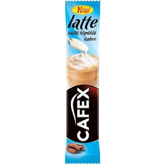Cafex Kahve Instant Latte 17 gr 22 Paket Fiyatı