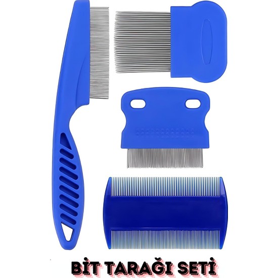 Vekorr Evcil Hayvan Bakım 4lü Bit Pire Tarağı Seti Takımı Fiyatı