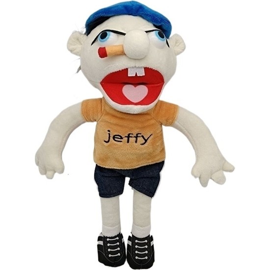 40 cm Yeni Jeffy Şapka Oyunu Jeff Oyunu Periferik Bebek Fiyatı