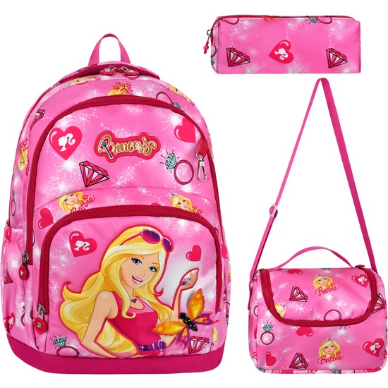 optizon Barbıe Desenli Üçlü Erkek Çocuk Ilkokul Okul Çantası Fiyatı