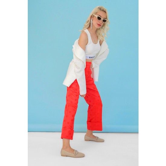 Stil Durağı Dawn Model Triko Zincir Detaylı Yeni Sezon Babet Fiyatı