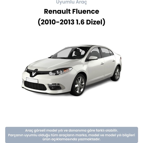 Parça Ofisi Renault Fluence Devirdaim (2010-2013 1.6 Dizel) Fiyatı