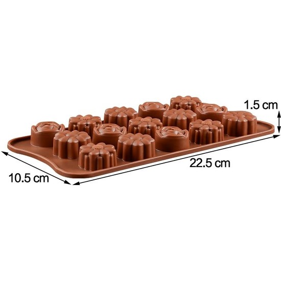 NO.184 Tarzı Yeni Çikolata Silikon Kalıp Çoklu Şekilli 3D Çikolata ...