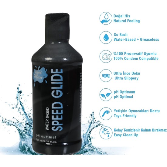 Speed Man Speed Glide Kayganlaştırıcı Lubricant 250ml Sade Fiyatı