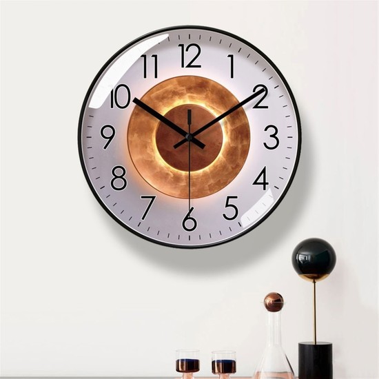 Xmhyichang999 Duvar Saati Oturma Odası Basit Iskandinav Moda Ev Saati ...