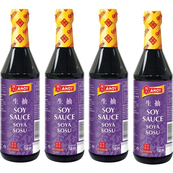 Amoy Soya Sosu 750 Ml X 4 Adet Fiyatı Taksit Seçenekleri