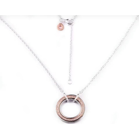 Signature Iki Renkli Logo ve Pavé Kolye Fiyatı - Taksit Seçenekleri