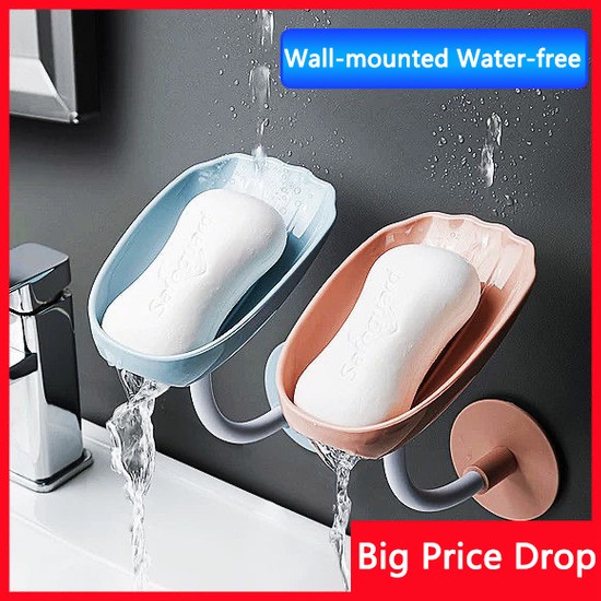 Zhuxi Shop C B-Pembe Tarzı Sabunluk Kutu Sabun Tutucu Süzgeç Raf ...