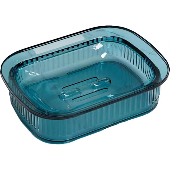 Zhuxi Shop C Mavi Stil Sabun Kutusu Sünger Sabun Tutucu Sızdırmaz ...