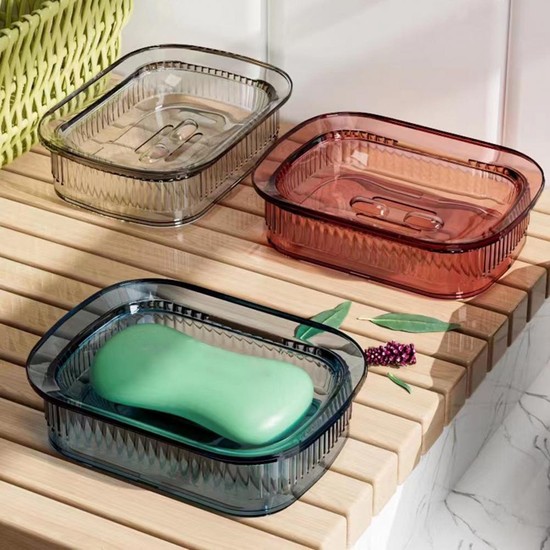 Zhuxi Shop C Mavi Stil Sabun Kutusu Sünger Sabun Tutucu Sızdırmaz ...