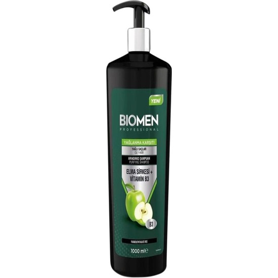 Biomen Şampuan Yağlı Elma 1000 ml Fiyatı - Taksit Seçenekleri