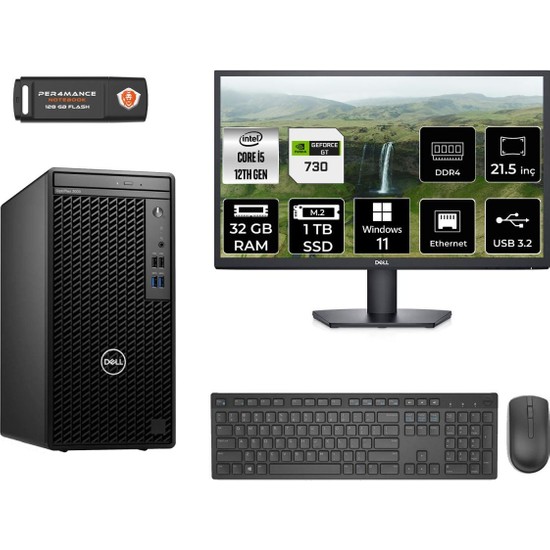 Dell Optiplex 3000MT Intel Core I5 12500 32GB 1tb SSD GT730/4GB 21.5 ...