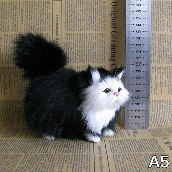 Sevimli Yumuşak Peluş Yavru Kedi Modeli Simülasyon Kedi Peluş Oyuncak ... Sevimli Yumuşak Peluş Yavru Kedi Modeli Simülasyon Kedi Peluş Oyuncak ...