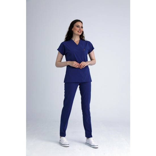 Balform Scrubs | Indigo Mavi | Alt & Üst Üniforma Takımı | Fiyatı