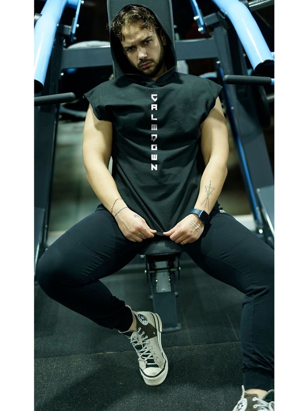 Capshon Oversize Kolsuz Sporcu Atleti Calmdown Siyah Fiyatı